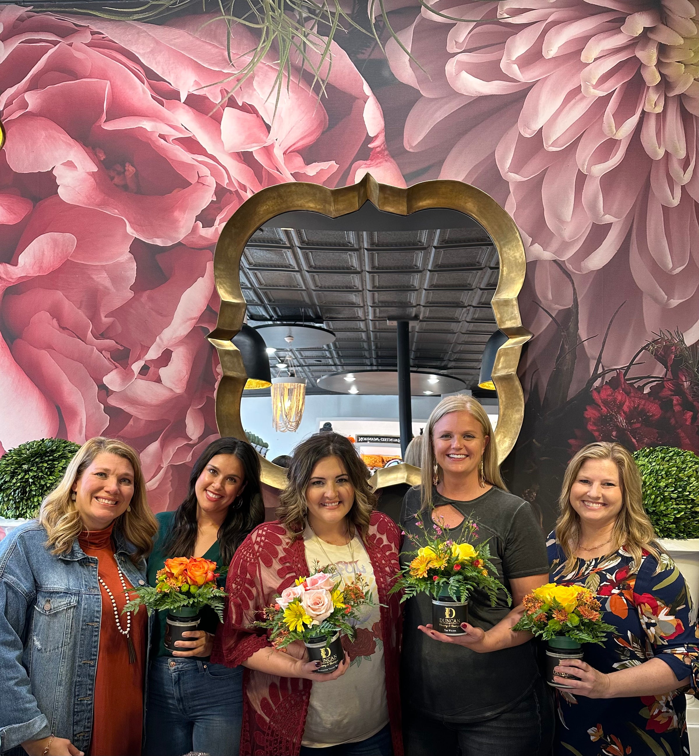 BOOK FLORAL WORKSHOP, Birthday Party, Bridal Party | D Duncan Floristry ...